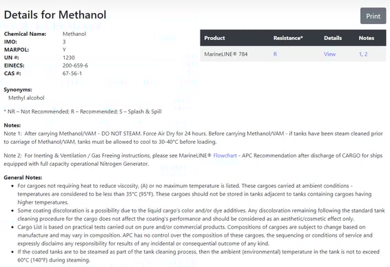Methanol Safety: How to Carry Methanol in Cargo Tanks