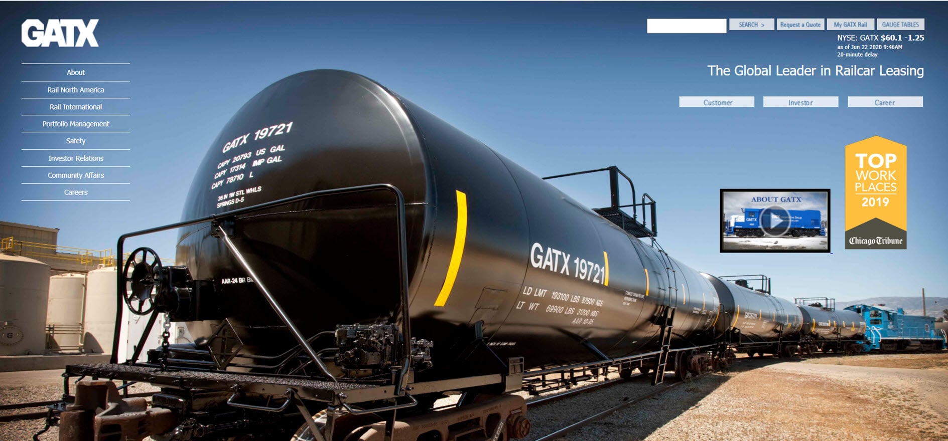 Lining Versatility for Rail Tank Cars